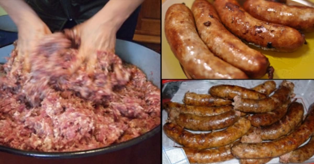 Rețetă Tradițională de cârnați de casă - Aveți nevoie de 3 kg carne de ...